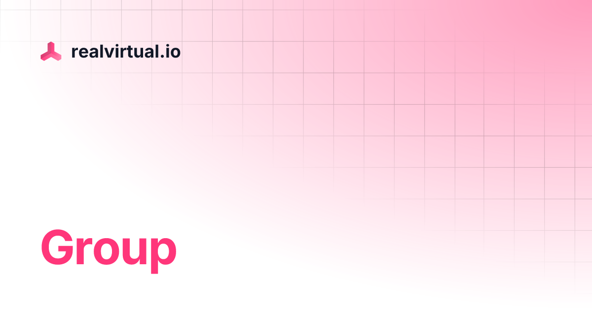 Group | realvirtual.io
