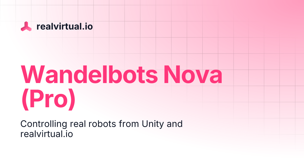 Wandelbots Nova (Pro) | realvirtual.io