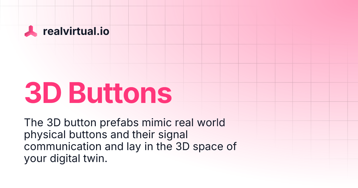 3D Buttons | realvirtual.io