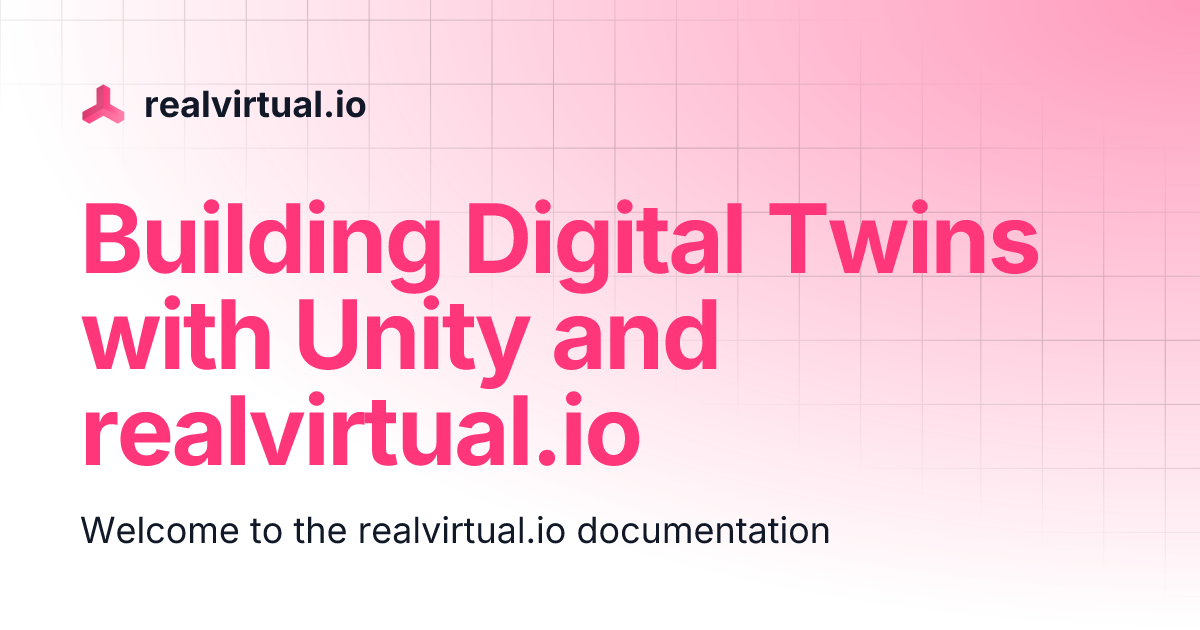 Building Digital Twins with Unity and realvirtual.io | realvirtual.io
